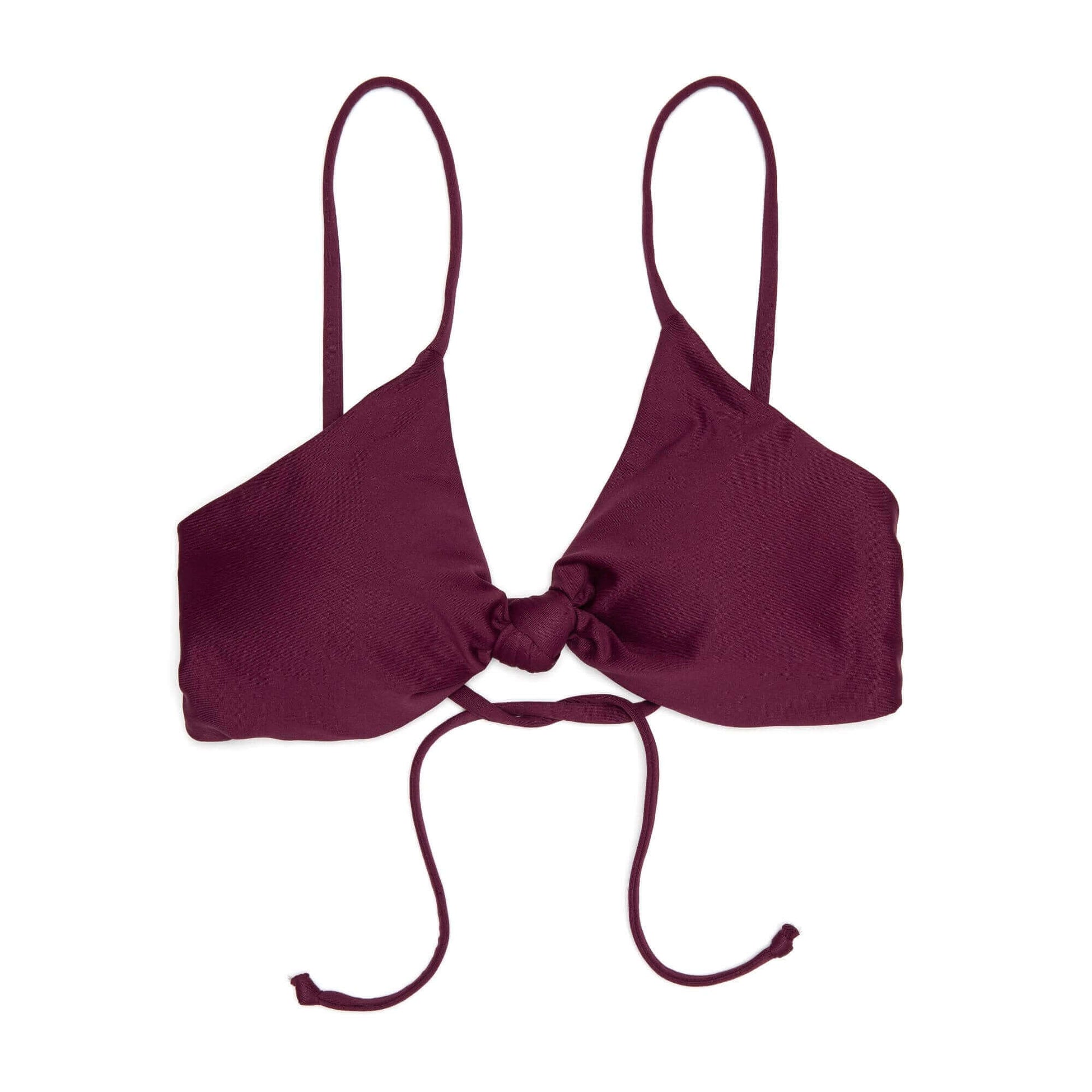 Jesse Bikini Top – Adjustable Knot-Front Swimwear | Midori Bikinis